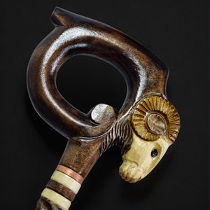 Canes Walking Sticks Wood Reeds Cane Wooden Gift Hand-carved Carving ...