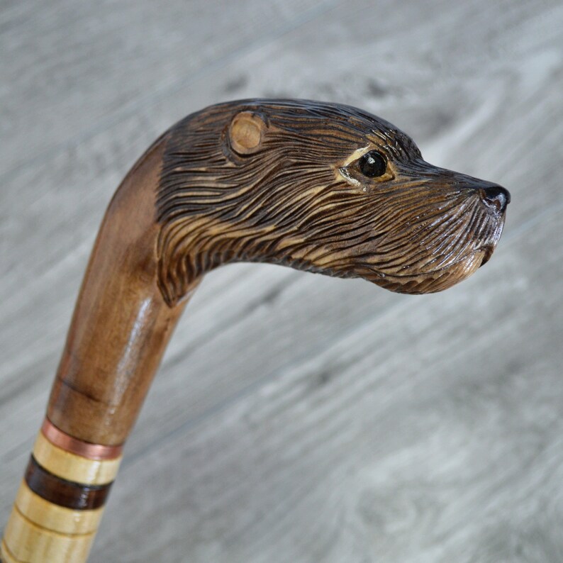 Walking Stick Cane Wooden Carving Handmade Cane Hiking Stick - Etsy
