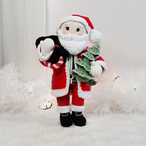 Santa Claus Pattern - Etsy