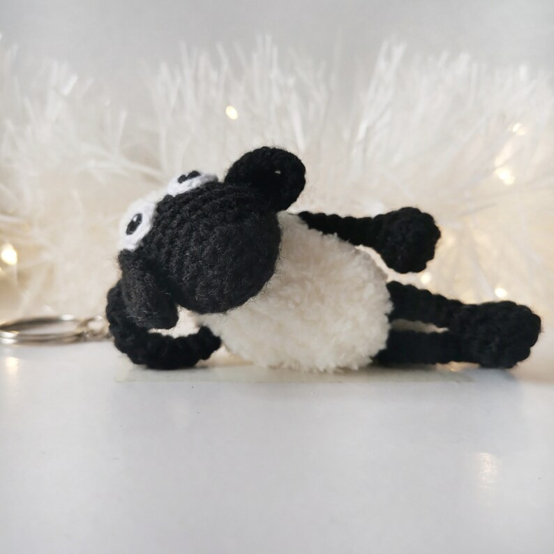 Sheep Crochet Pattern Amigurumi Toy Keychain Pdf English Tutorial - Etsy