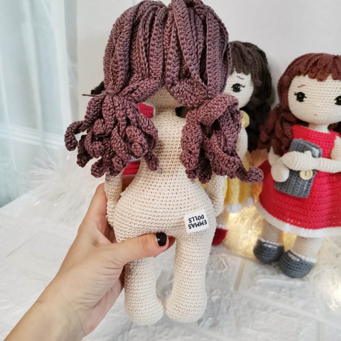 Crochet Doll Base Pattern Amigurumi Doll Body Pattern Basic - Etsy
