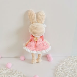 Crochet Bunny Lola Pattern Bunny in Dress Amigurumi Pattern Pdf Best ...