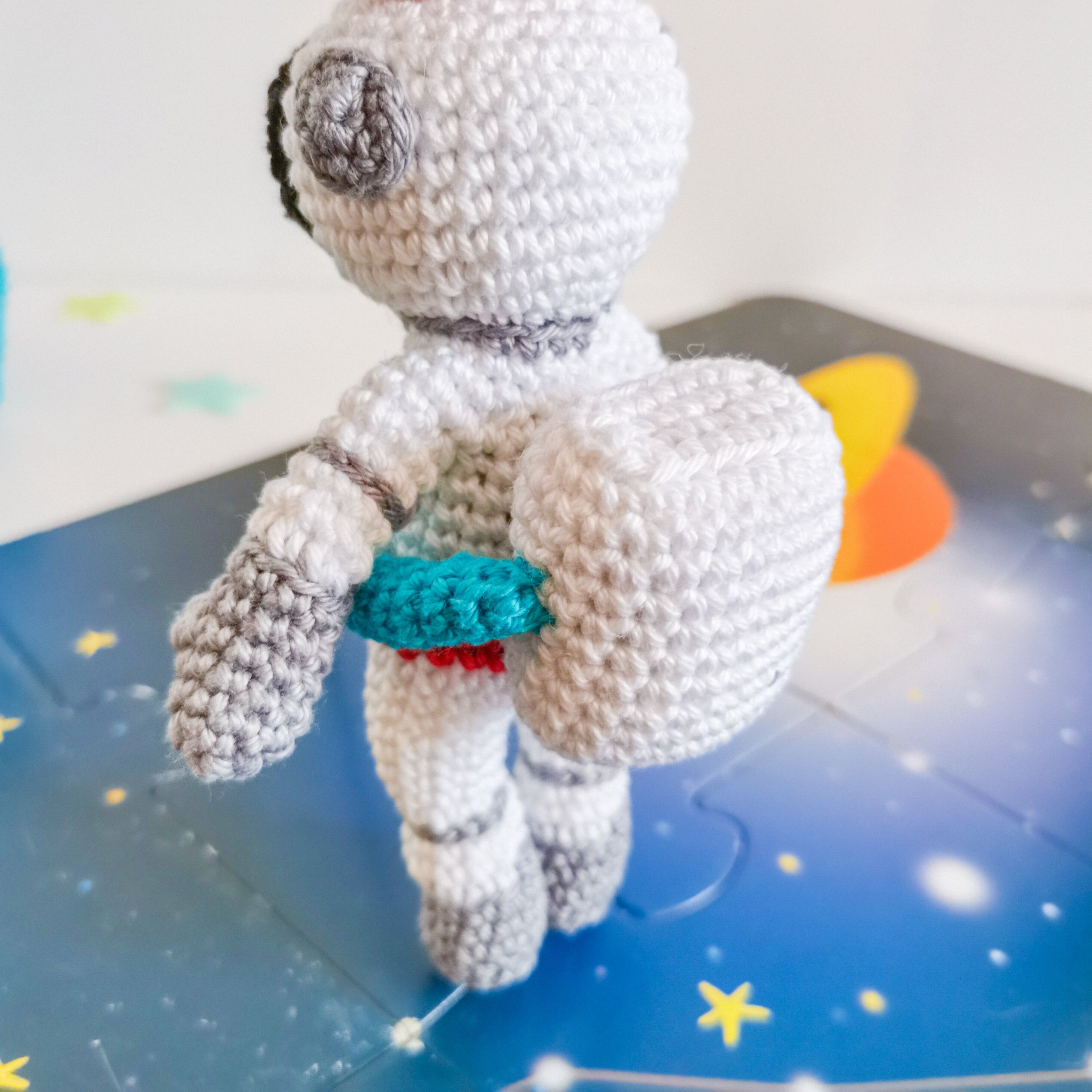 Crochet astronaut and rocket pattern Amigurumi space Pdf | Etsy