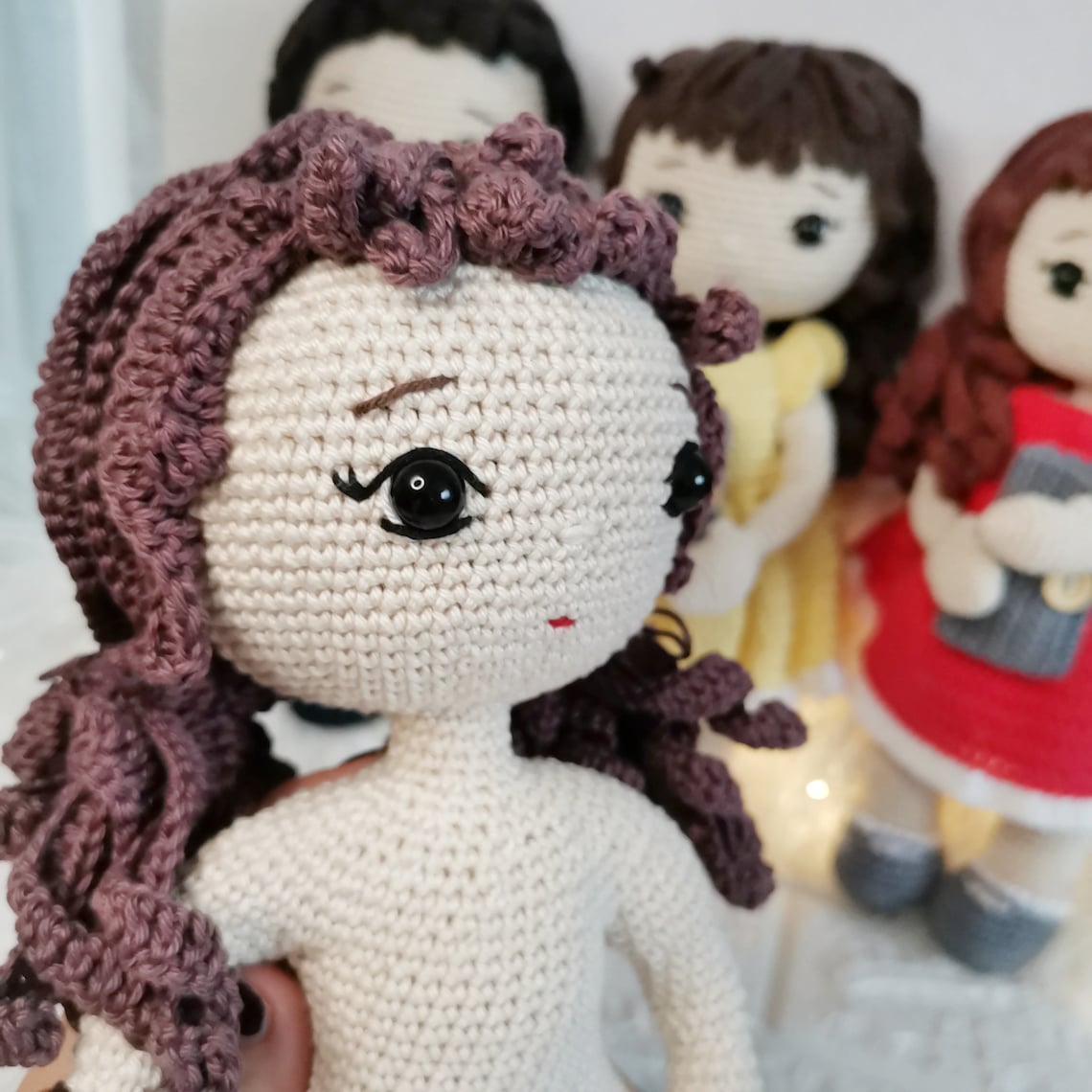 Crochet Doll Base Pattern Amigurumi Doll Body Pattern Basic - Etsy
