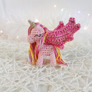 Mini Unicorn Crochet Pattern - Amigurumi Toy Companion - Etsy