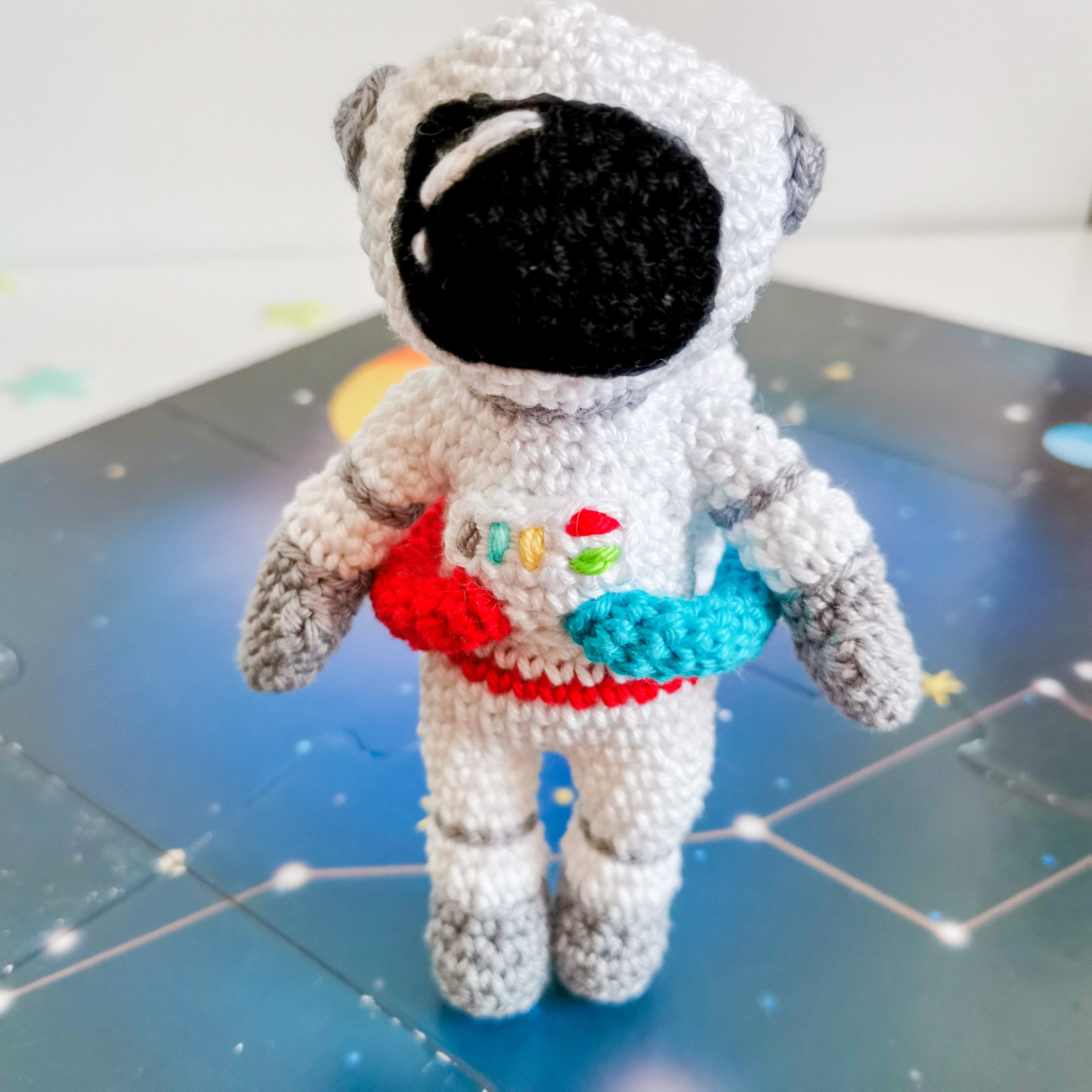Crochet astronaut and rocket pattern Amigurumi space Pdf | Etsy