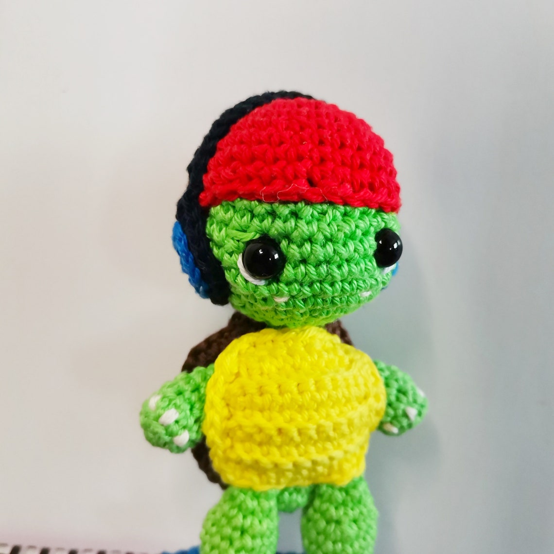 Crochet Turtle Pattern Amigurumi Toy Teenage Turtle Turtle on - Etsy