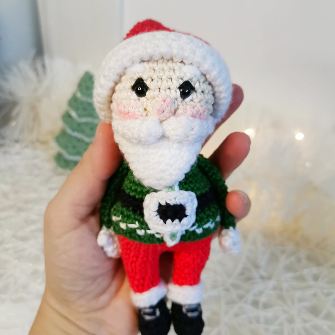 Crochet Santa Claus Pattern Amigurumi Santa Crochet Christmas - Etsy