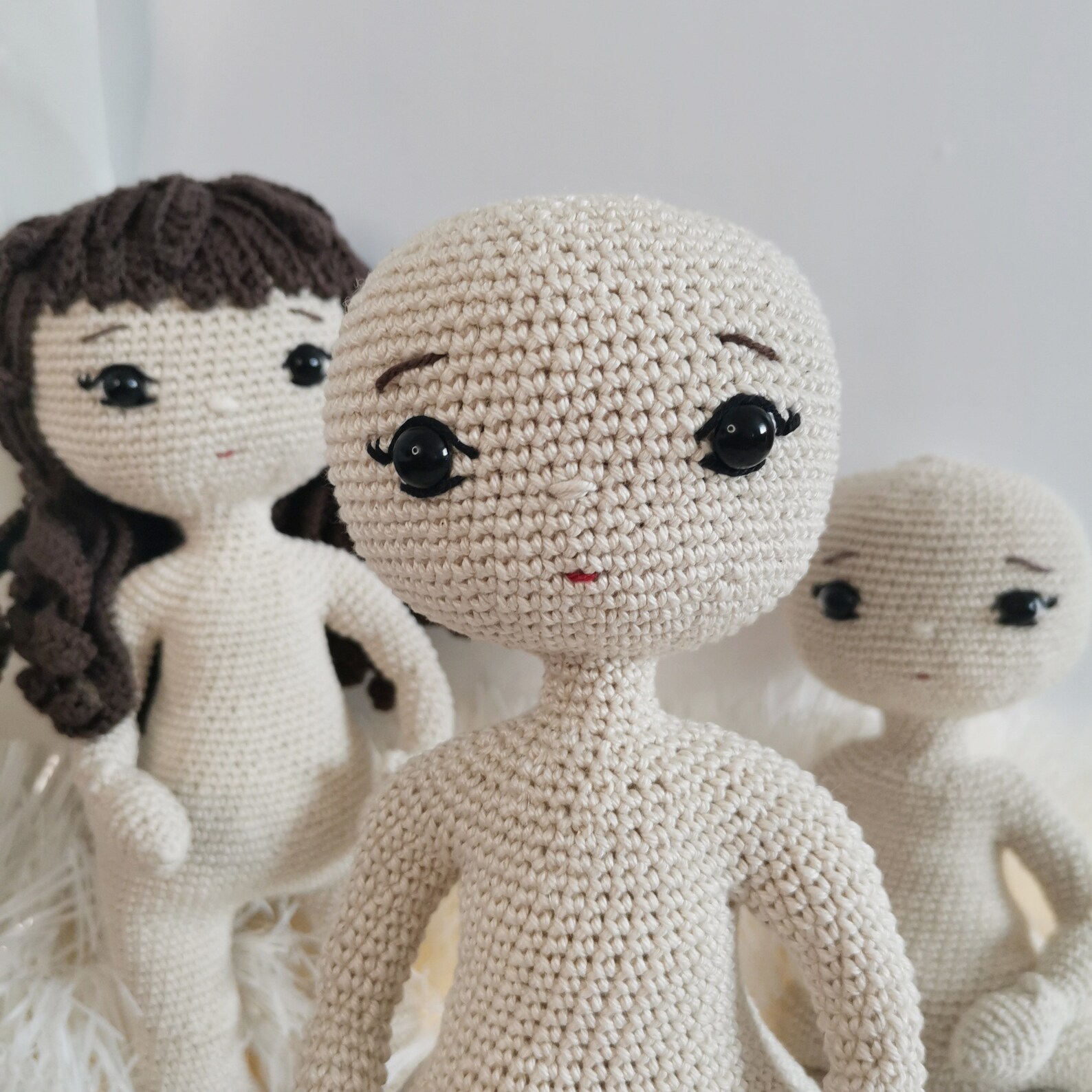 Crochet Doll Base Pattern Amigurumi Doll Body Pattern Basic - Etsy