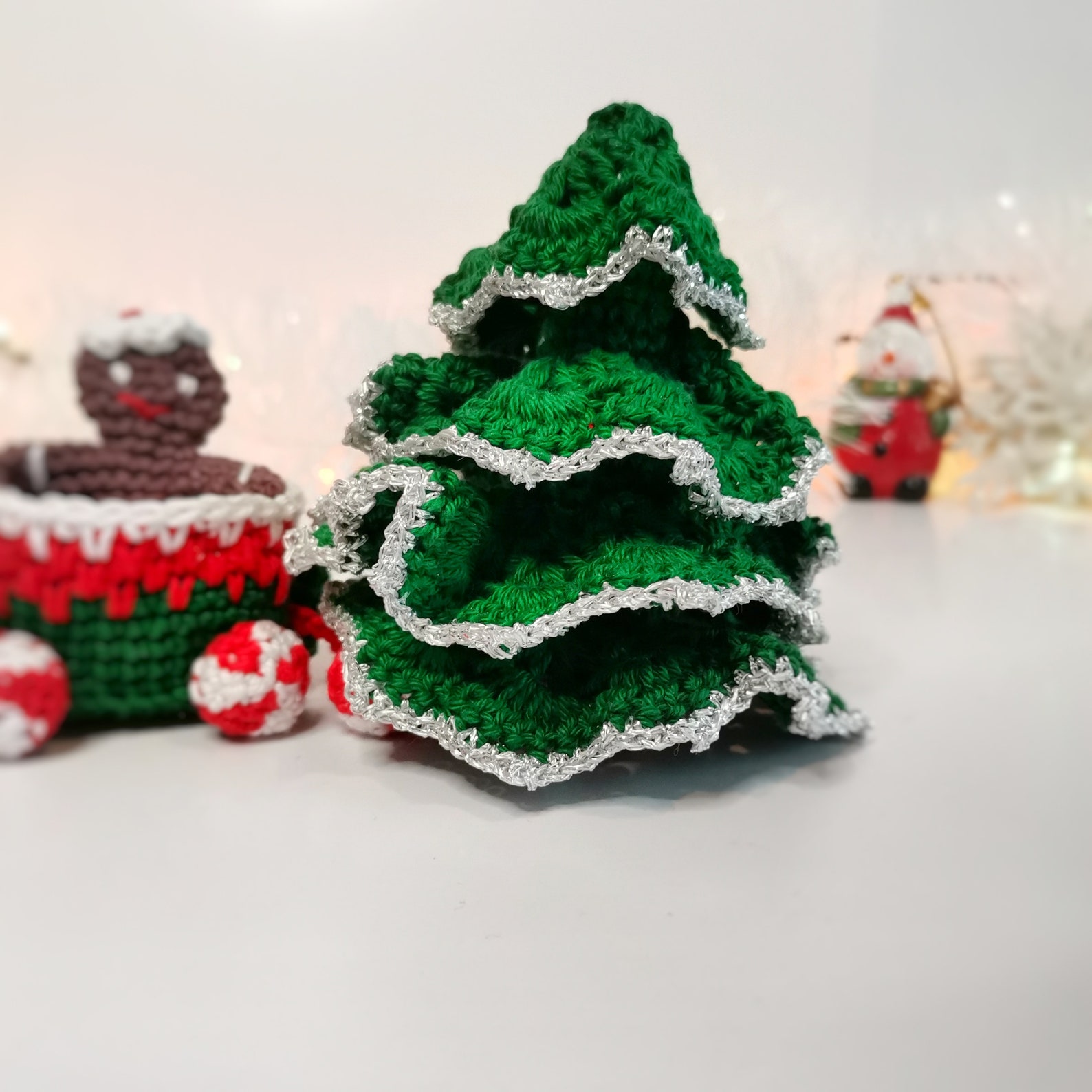 Crochet Christmas Train Pattern: Amigurumi Ornament (PDF Download) - Etsy