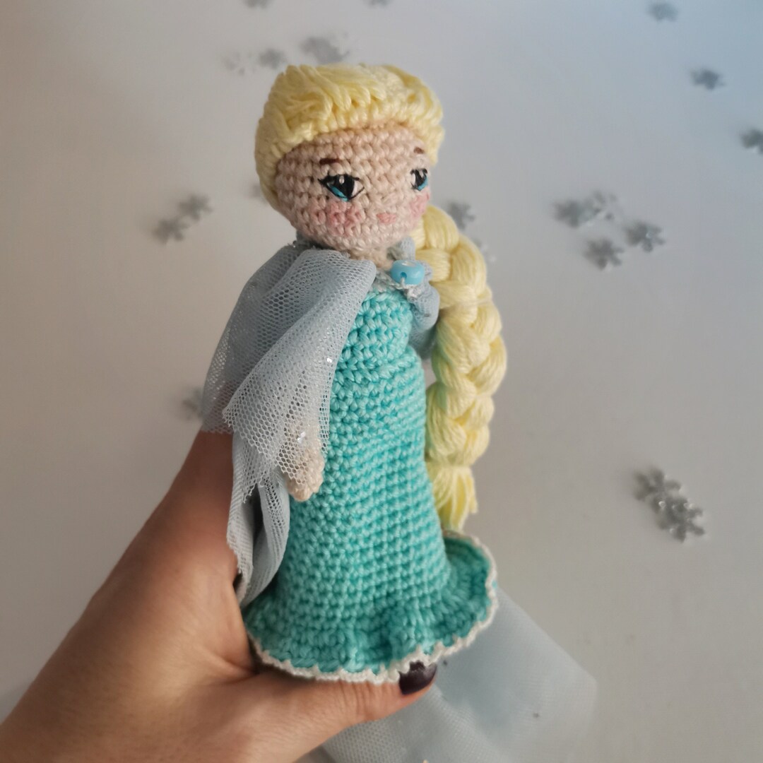 Crochet Elsa Doll Amigurumi Pattern - Make Your Own Magic Pdf Download ...