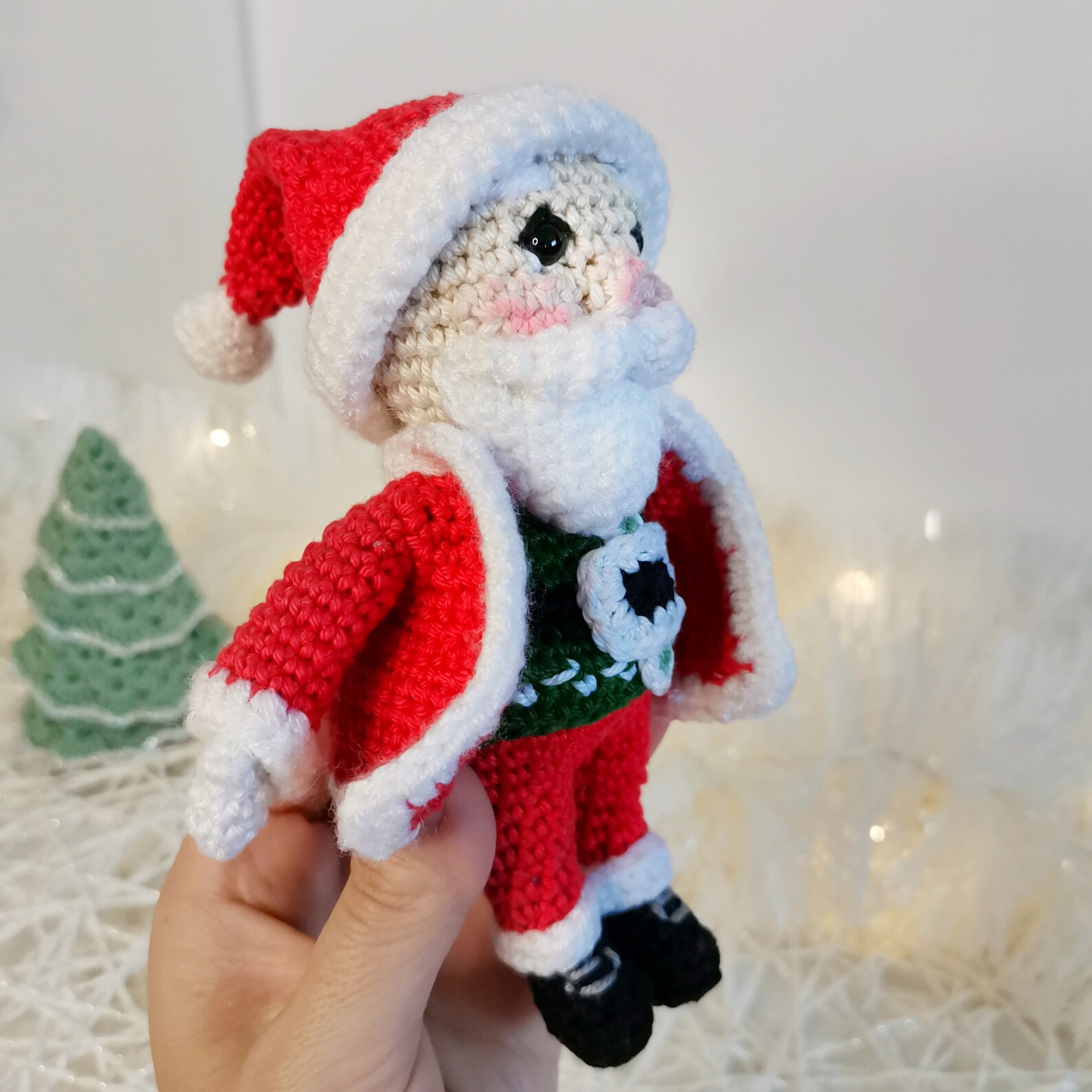 Crochet Santa Claus Pattern Amigurumi Santa Crochet Christmas - Etsy