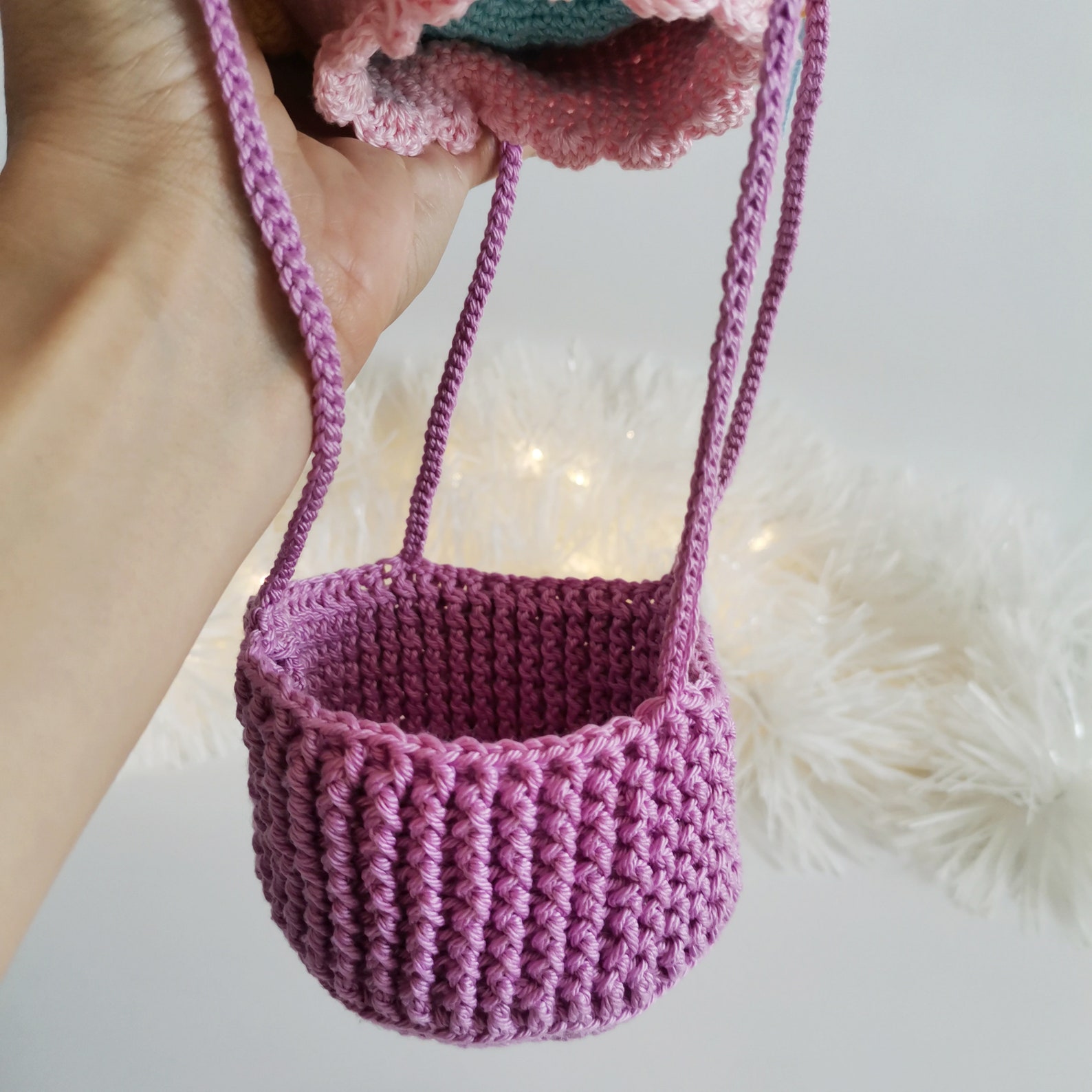 Hot Air Balloon Crochet Pattern Amigurumi Toy Kids Room Decor - Etsy