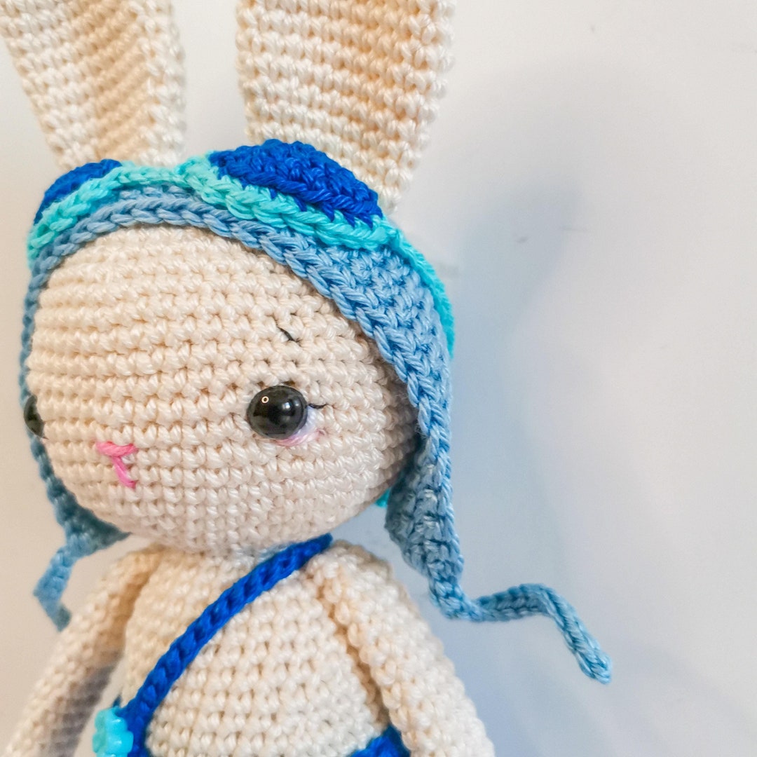 Crochet Pattern: Aviator Bunny Amigurumi Handmade Soft Toy Gift - Etsy