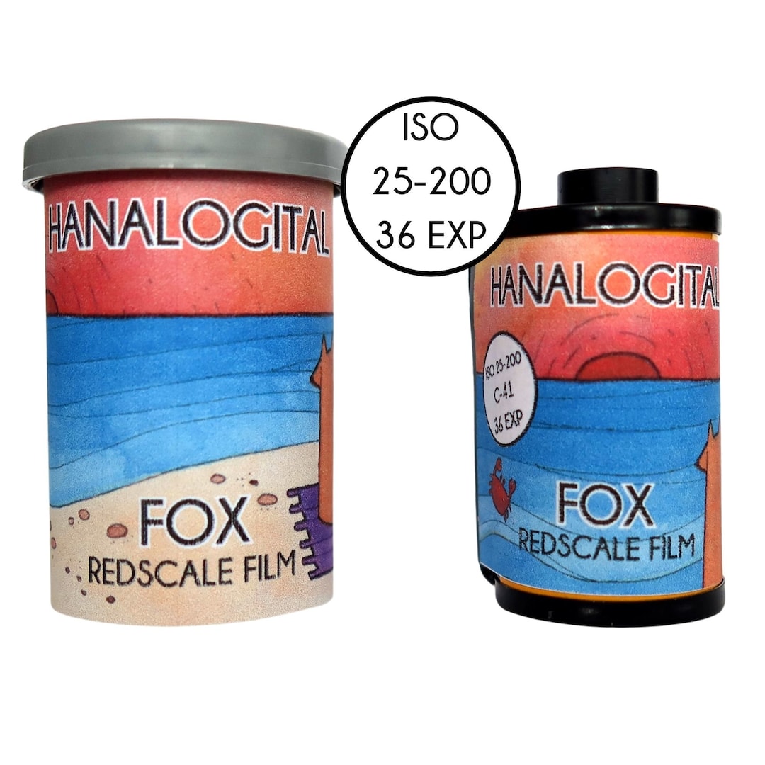 HANALOGITAL FOX Redscale Film Effect Film 35 Mm Sepia Camera 35mm Film ...