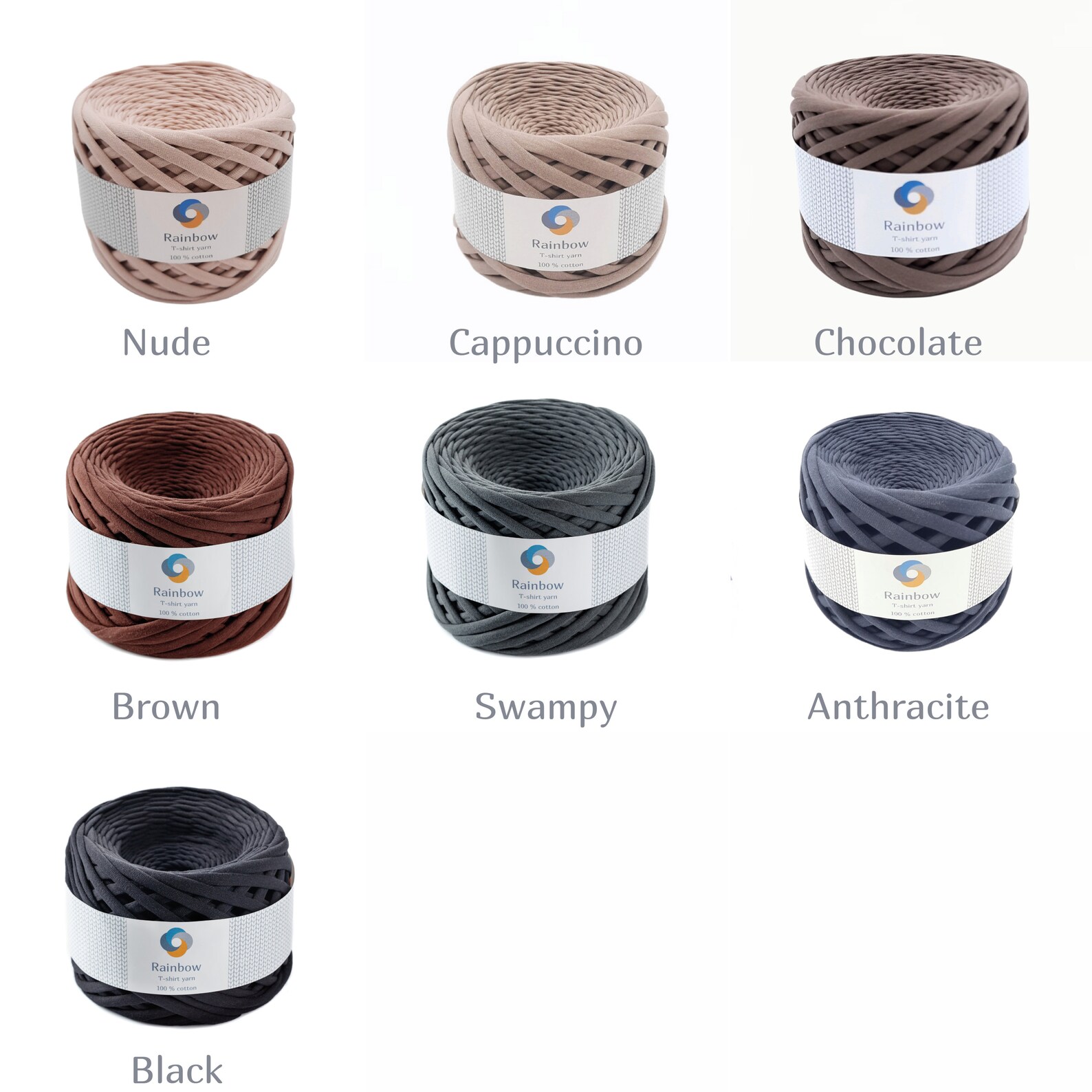 Tshirt Crochet Yarn. Cotton Yarn Jersey Yarn Yarn for - Etsy