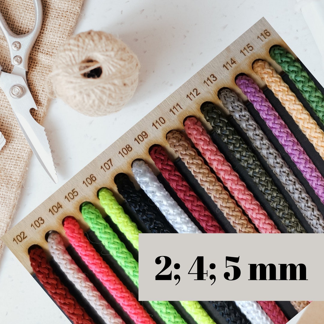 Macrame Cord. Crochet Rope. Macrame Cord. Polyester Cord. Rug Yarn ...