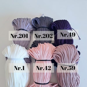 Crochet Polyester Cord. Macrame Rope. Knitting Rope. Rope for Bag ...