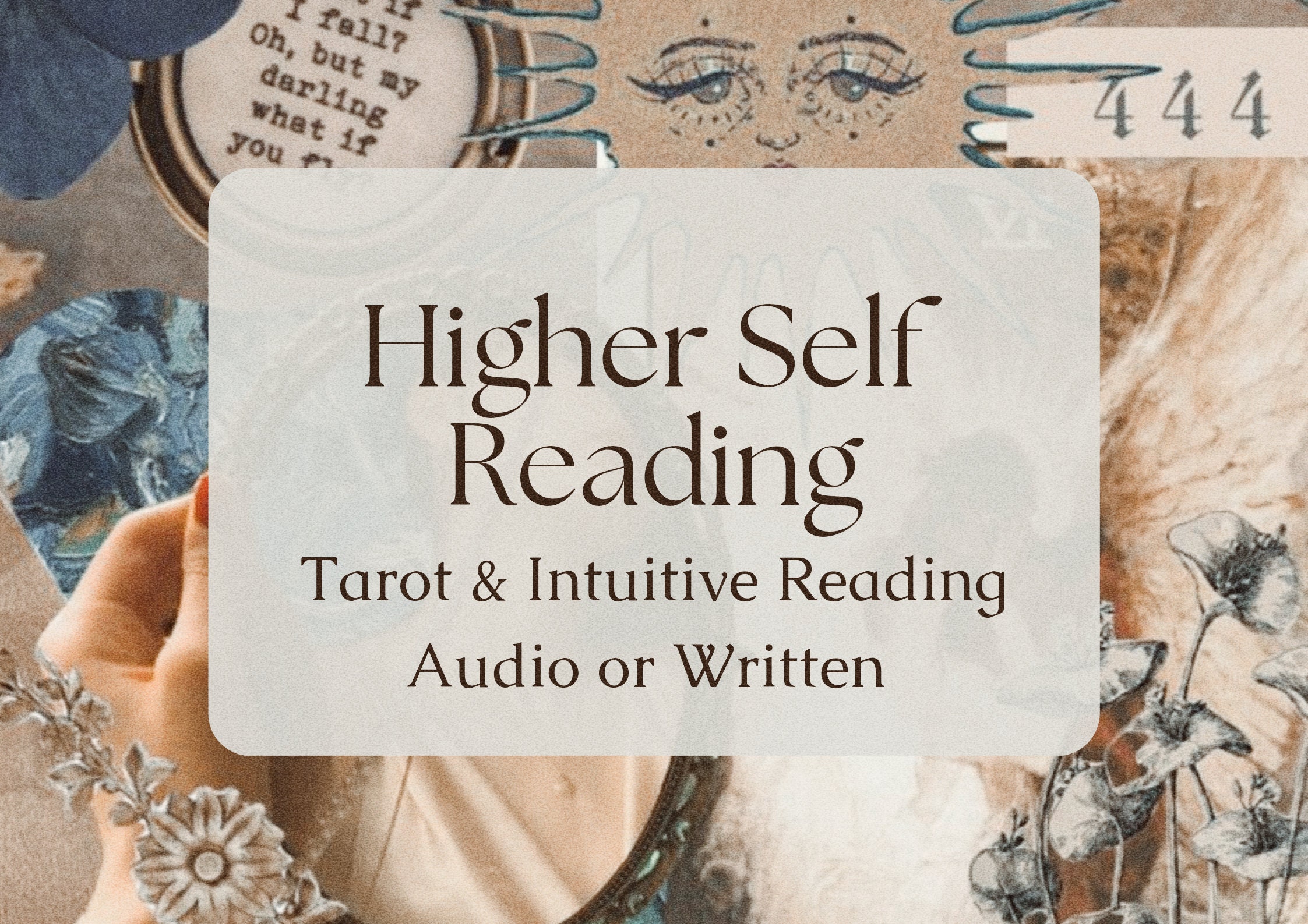 A Letter From Your Higher Self Tarot Reading Predictive Guidance Guides ...