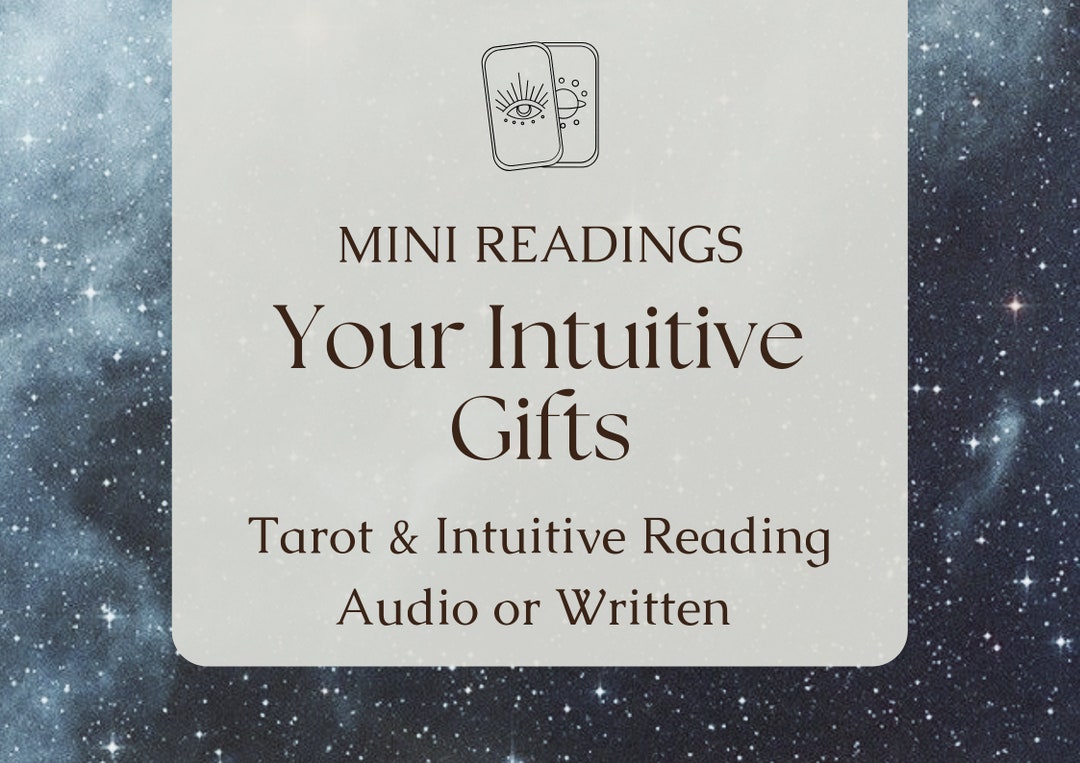 Intuitive Gifts Mini Reading | Quick Reading Affordable Reading Short ...