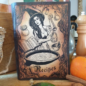 Magic Potion Notebook, Herbalist Journal, Medicinal Plants Grimoire ...