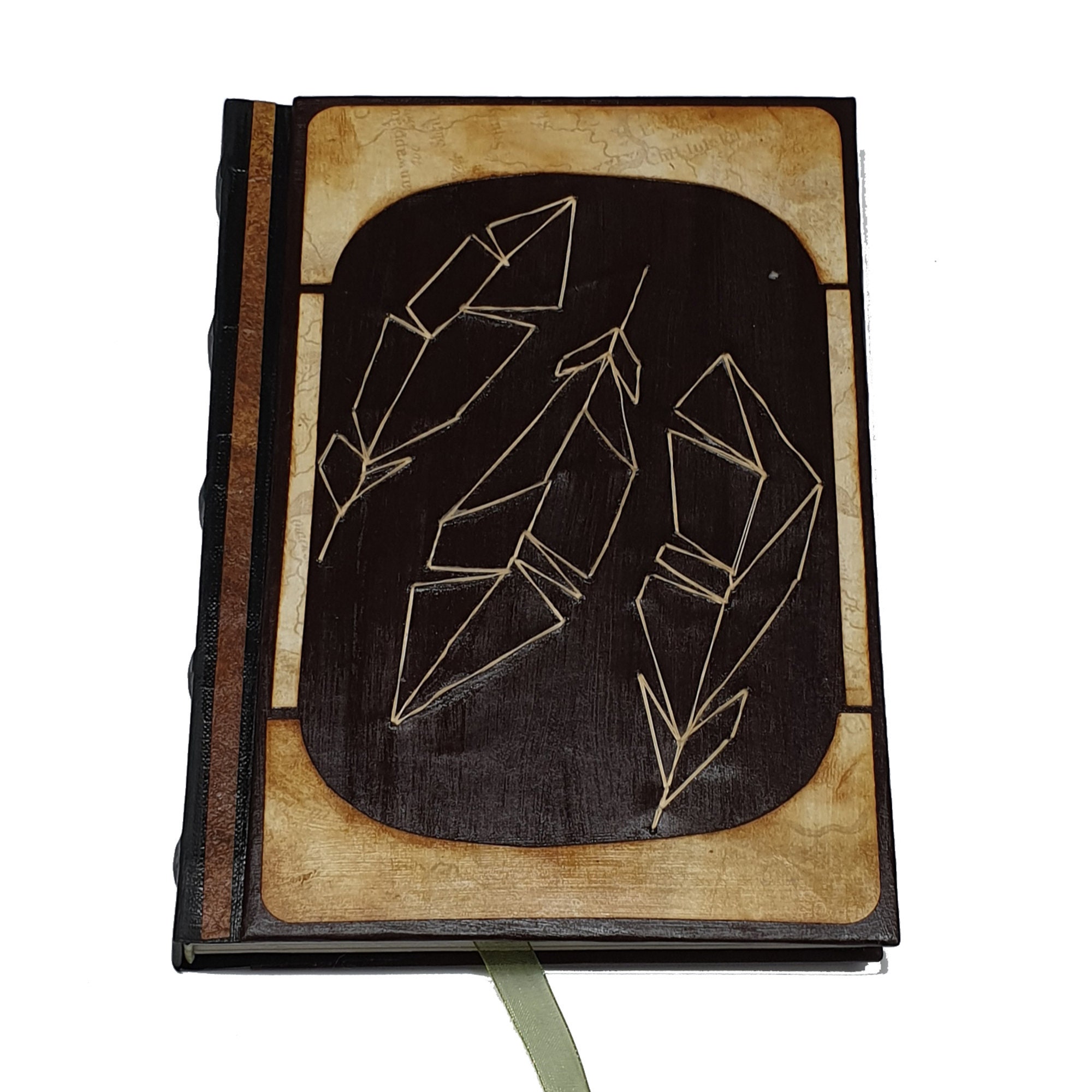 Embroidered Notebook Feather Journal Hard Cover Notebook - Etsy