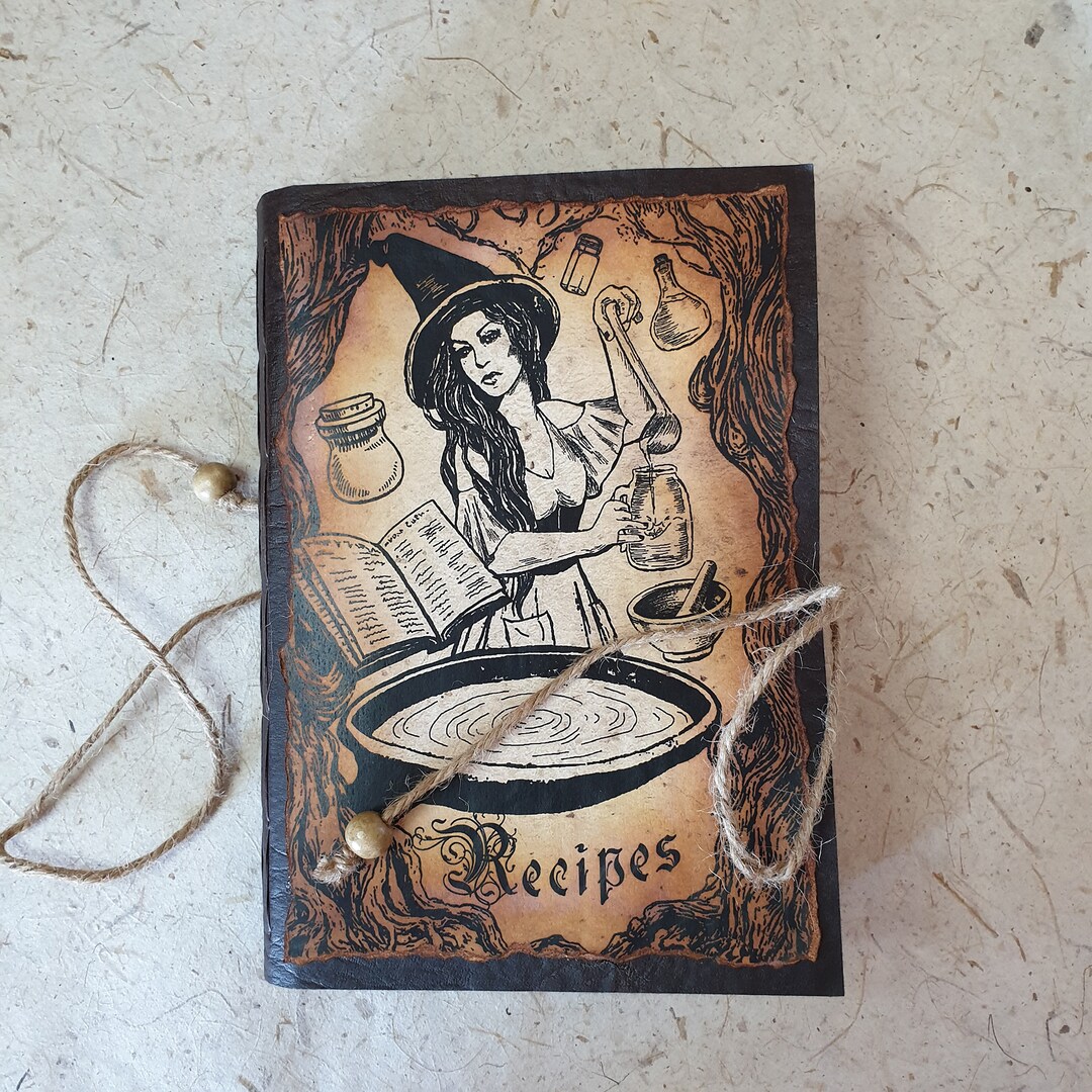 Magic Potion Notebook, Herbalist Journal, Medicinal Plants Grimoire ...