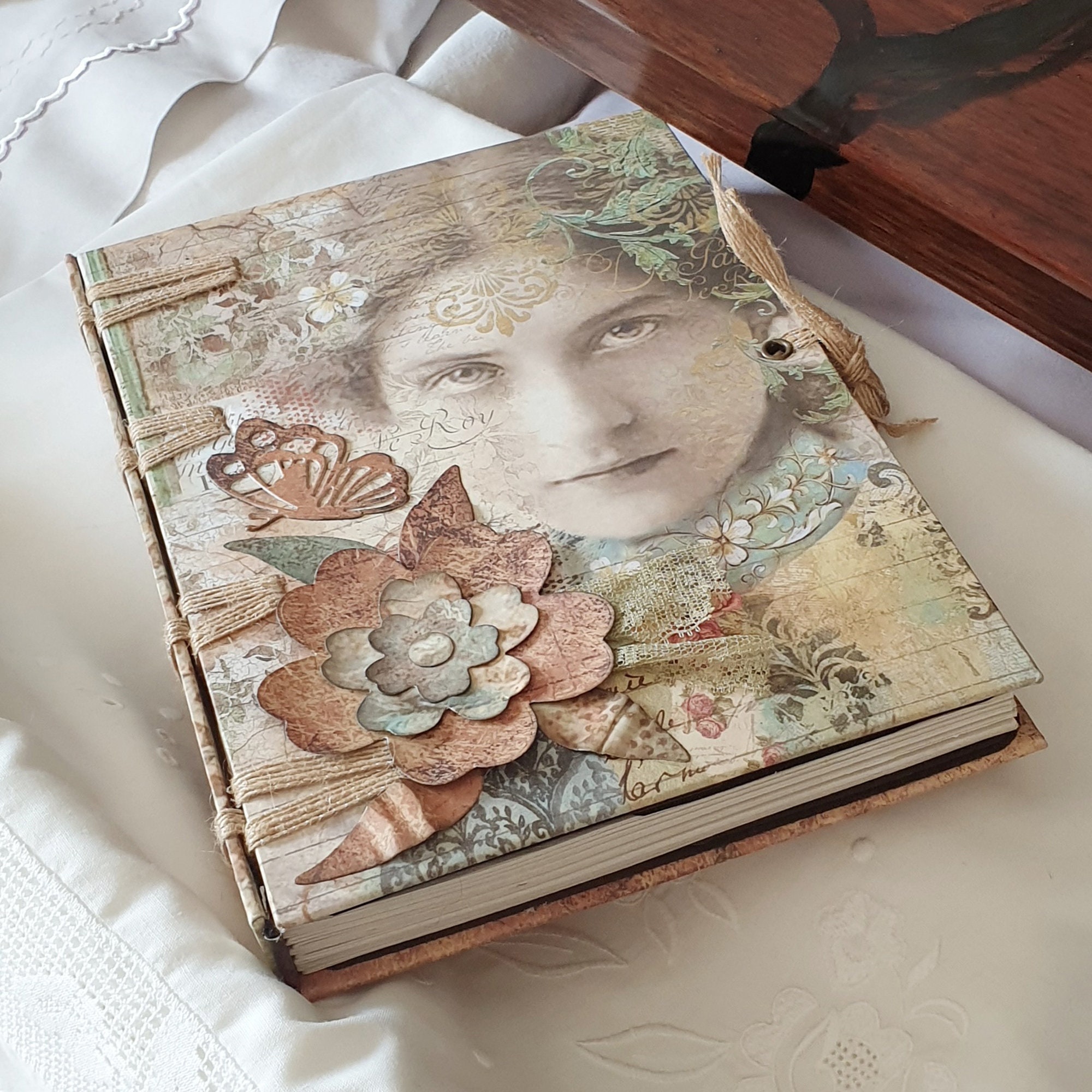 Botany vintage notebook Victorian diary Romantic writing | Etsy
