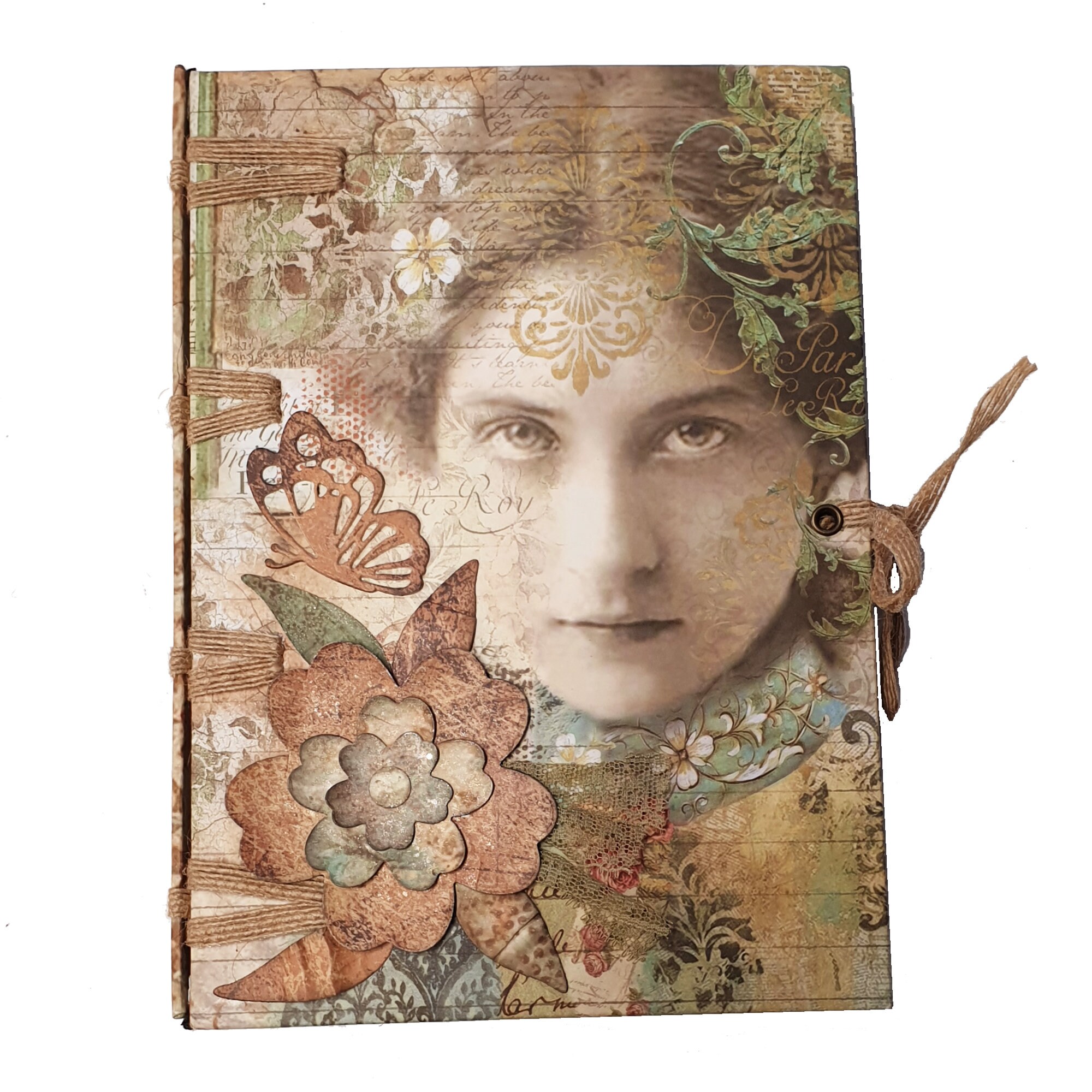 Botany Vintage Notebook Victorian Diary Romantic Writing - Etsy Hong Kong