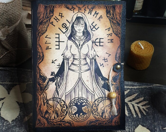 Notebooks From the Book of Shadows for Pagan Witches, Fantasy Art ...