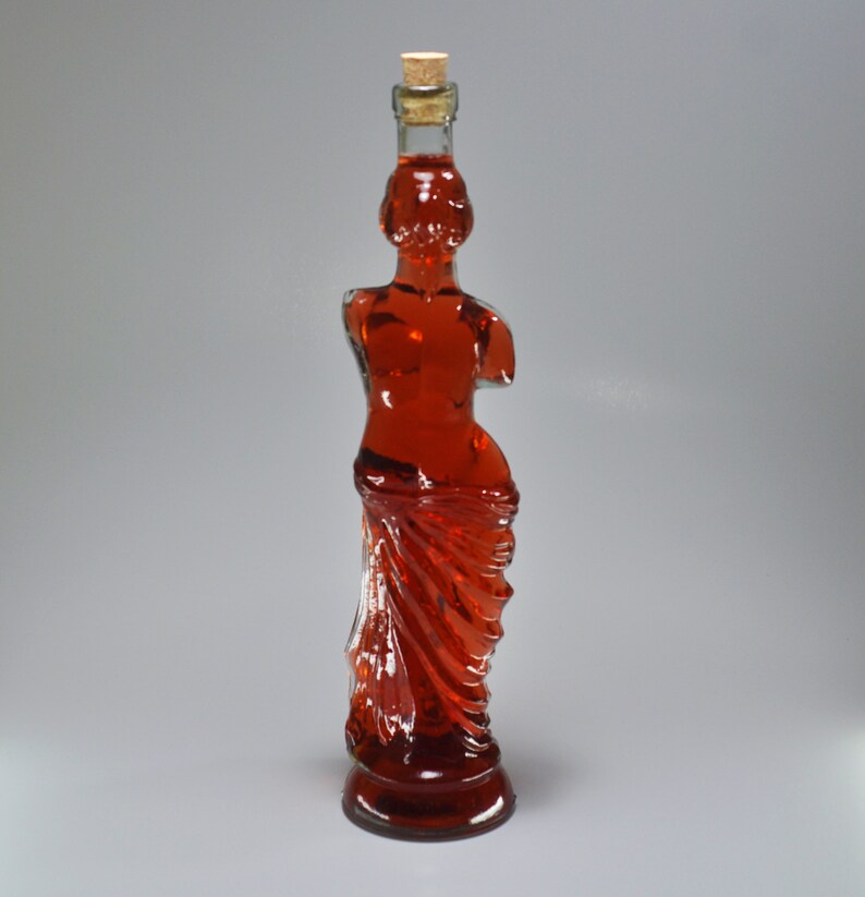 Decorative Glass Bottle Venus De Milo Statue For Wine Liquor Etsy
