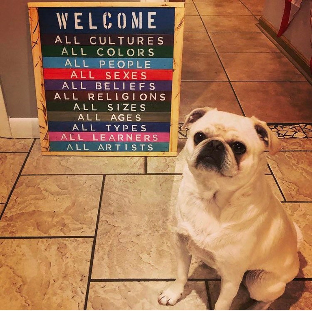 Personalized All Welcome Sign - Etsy