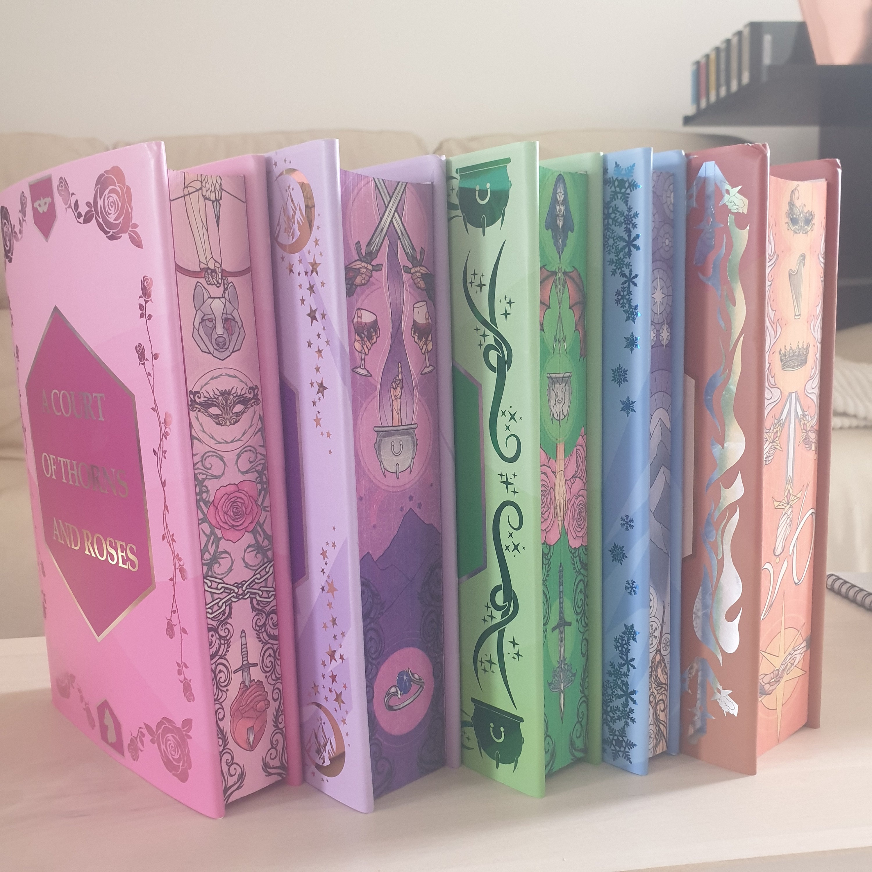 Acotar Boxset Sarah J Maas Special Edition With Intricate Etsy Australia