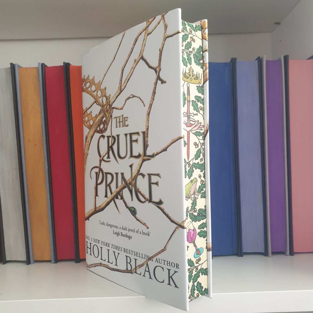 The Cruel Prince Digital Printed Edges Hardback - Etsy UK