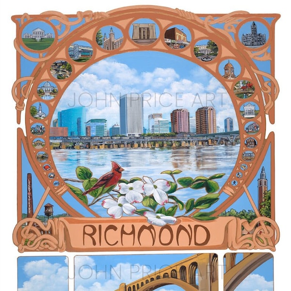 Richmond Poster - Etsy