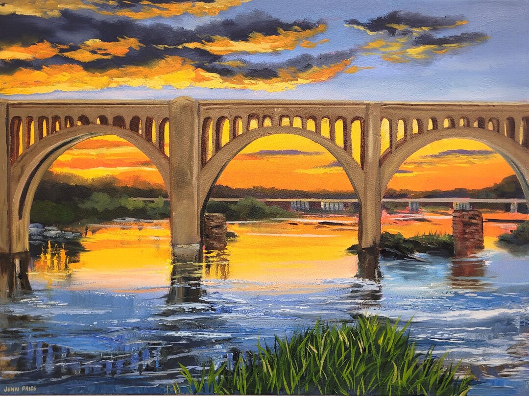 CSX Sunset - Etsy