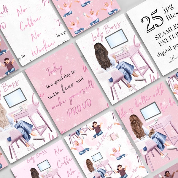 Boss Baby Seamless Pattern - Etsy