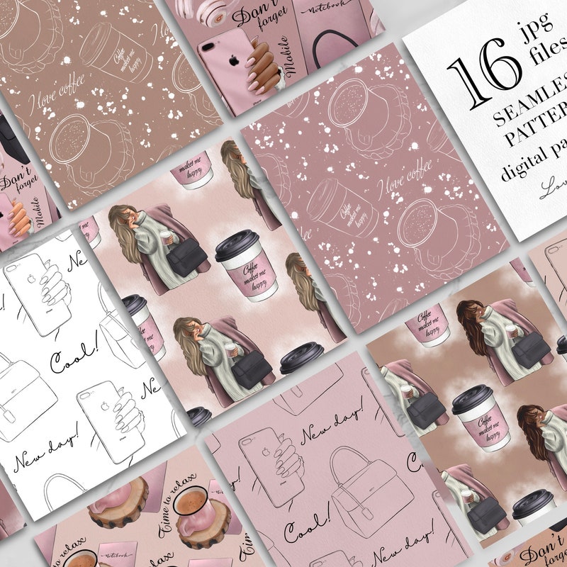 Africa Digital Paper - Etsy