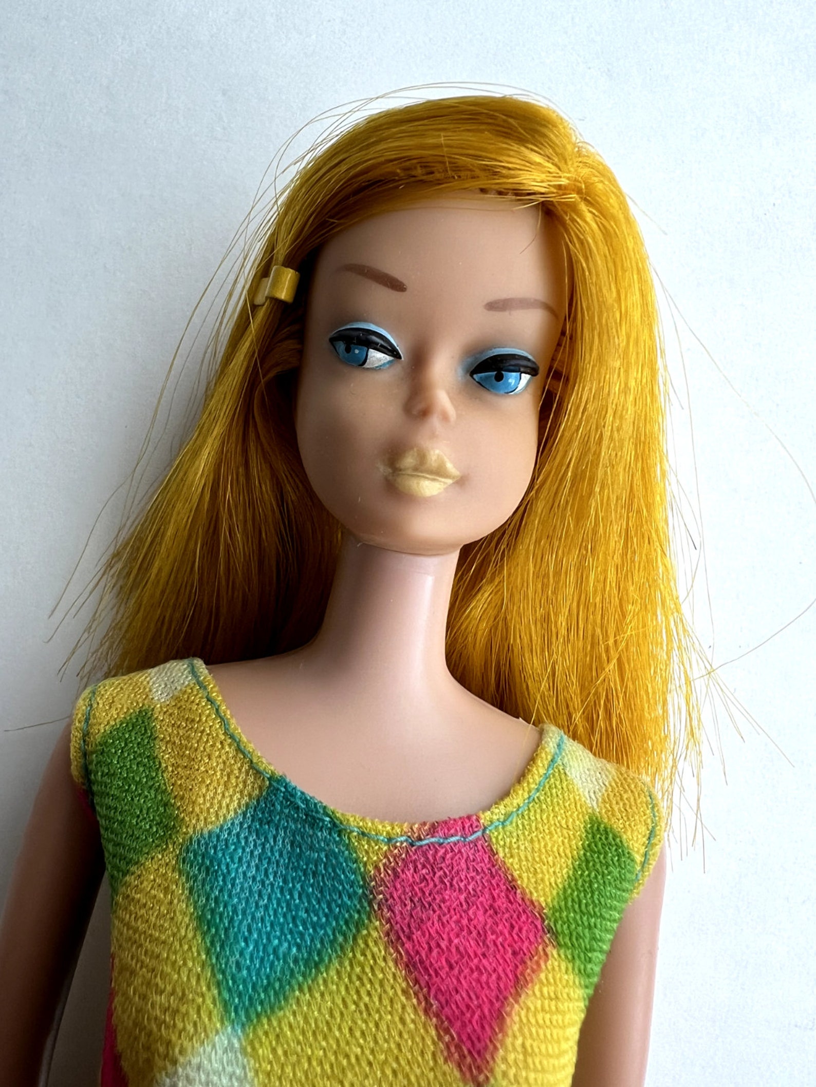Vintage Color Magic Barbie Doll Low Color Blonde W/ Swimsuit, Mattel ...