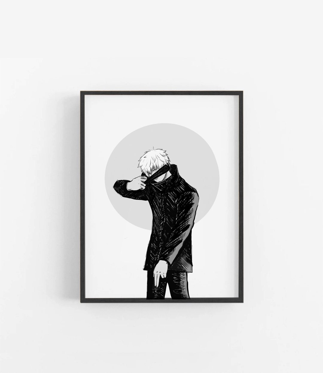 Manga Art Print, Anime Merch Poster, Hand Made Fan Art, INSTANT ...