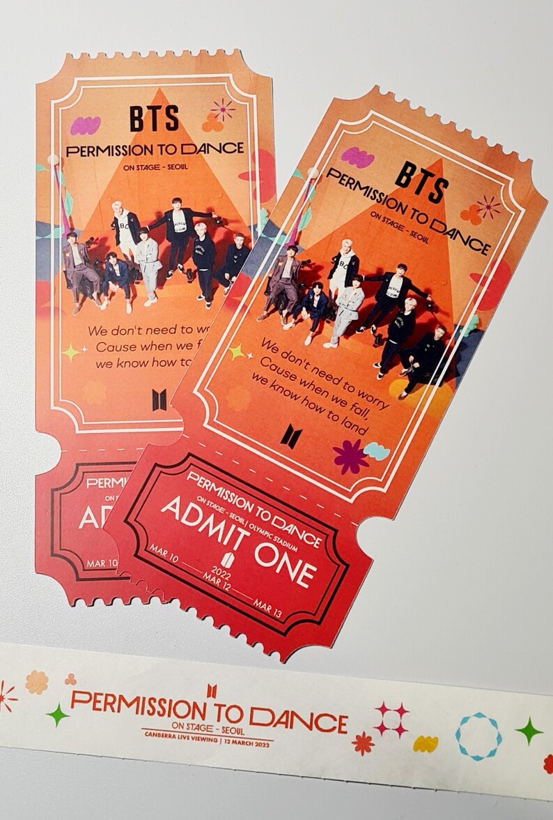 PTD on Stage Seoul Tickets - Etsy