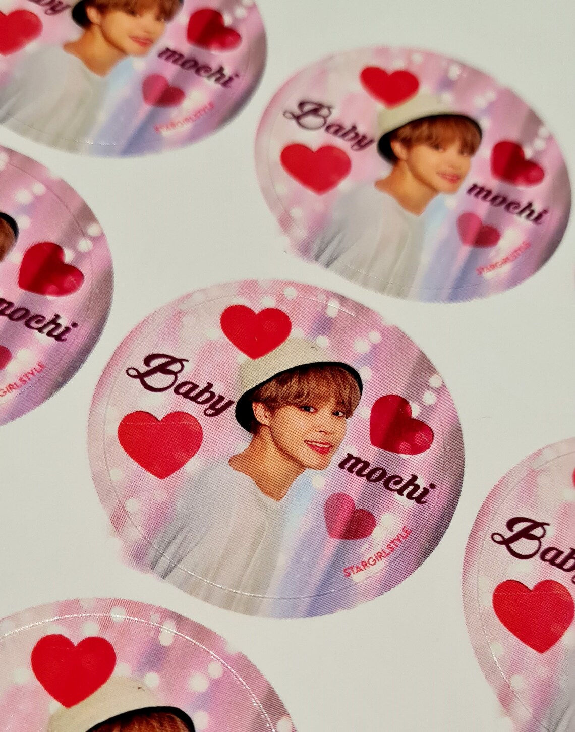 Baby Mochi sticker | Etsy