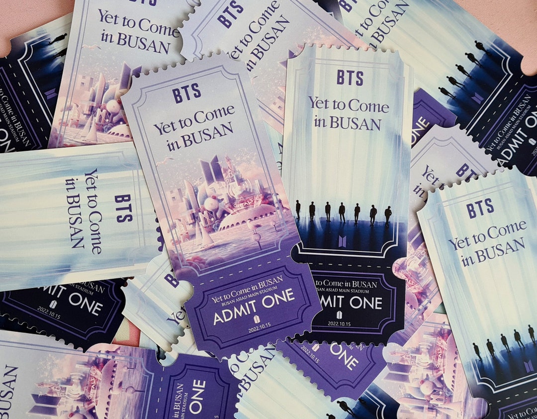 Yet to Come in Busan Tickets - Etsy