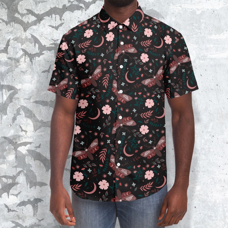 Cottagecore Sweet Druid Button-up Style Shirt Goth Shirt - Etsy