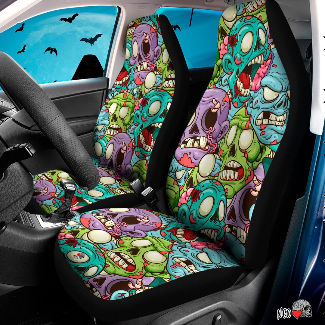 Zombie Horde Autositzbezüge: Horror Cartoon Autozubehör - Etsy Österreich
