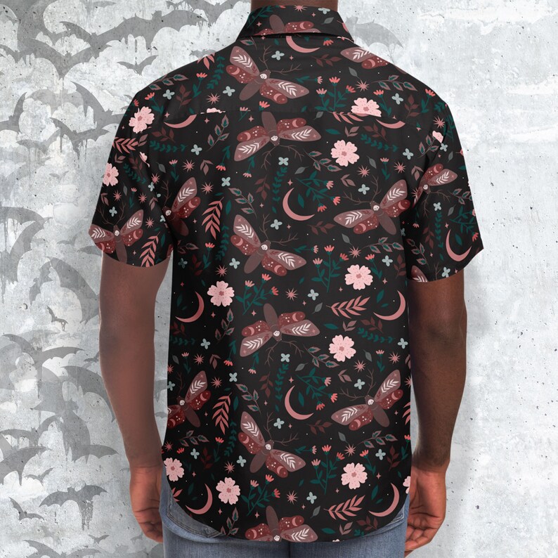 Cottagecore Sweet Druid Button-up Style Shirt Goth Shirt - Etsy