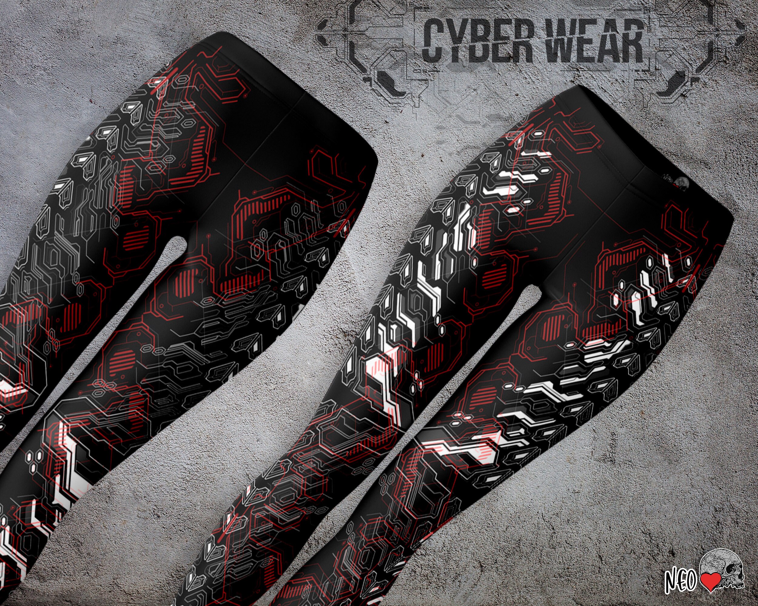 Cyber Techwear Leggings Cyber Goth Gym Legging Cyberpunk - Etsy Australia