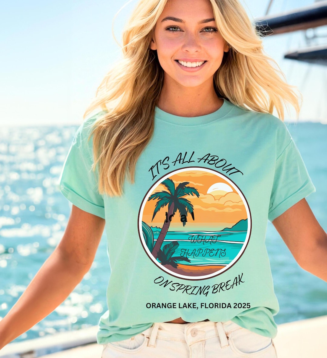 Spring Break 2025, Sunsets Shirt, Vacation Shirt, Spring Break Shirt ...