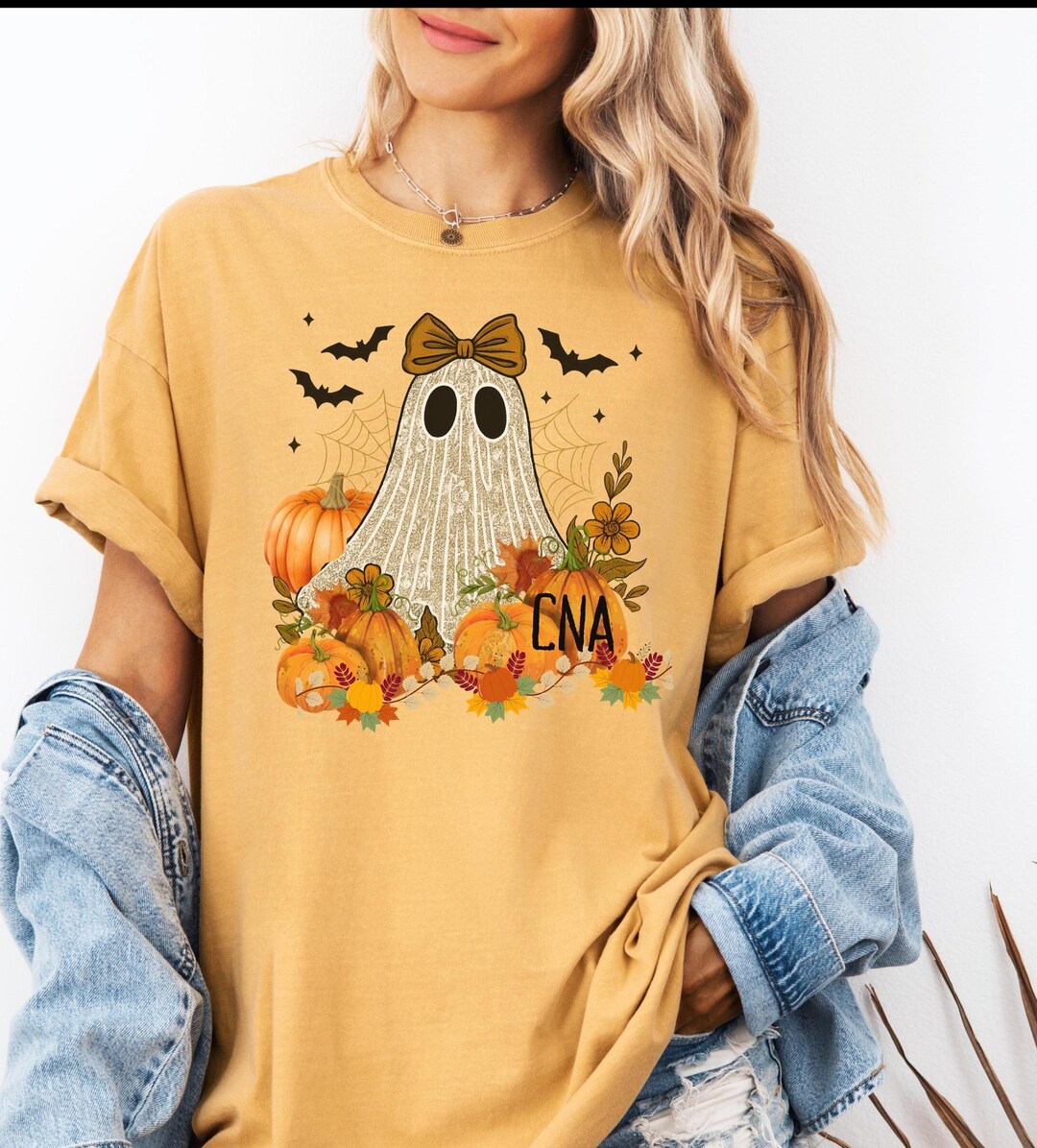 Cute Lace Ghost T, Halloween Boo Lace Bow T, Halloween Shirt ...