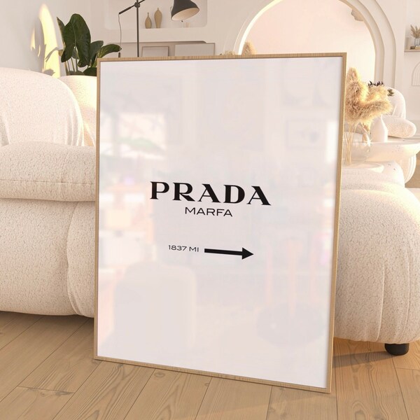 Prada Poster - Etsy